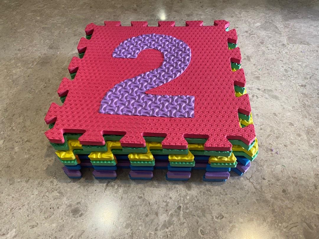 8 Pcs Soft Number Foam Playmat, Babies & Kids, Infant Playtime on Carousell