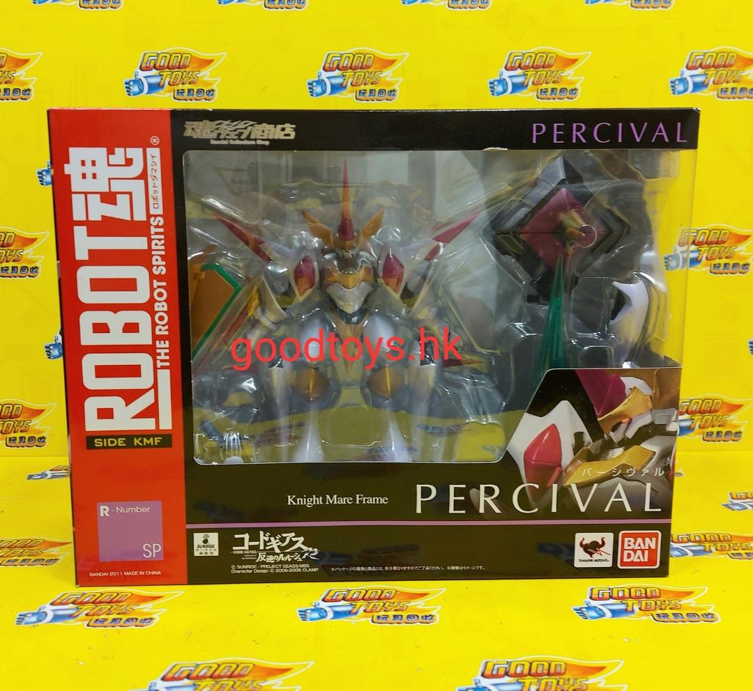 全新未開封 BANDAI 反叛的魯路修 CODE GEASS R2 ROBOT魂 SP PERCIVAL, 興趣及遊戲, 玩具 & 遊戲類 ...