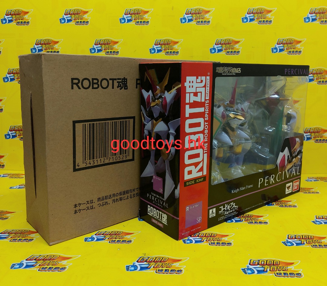 全新未開封 BANDAI 反叛的魯路修 CODE GEASS R2 ROBOT魂 SP PERCIVAL, 興趣及遊戲, 玩具 & 遊戲類 ...