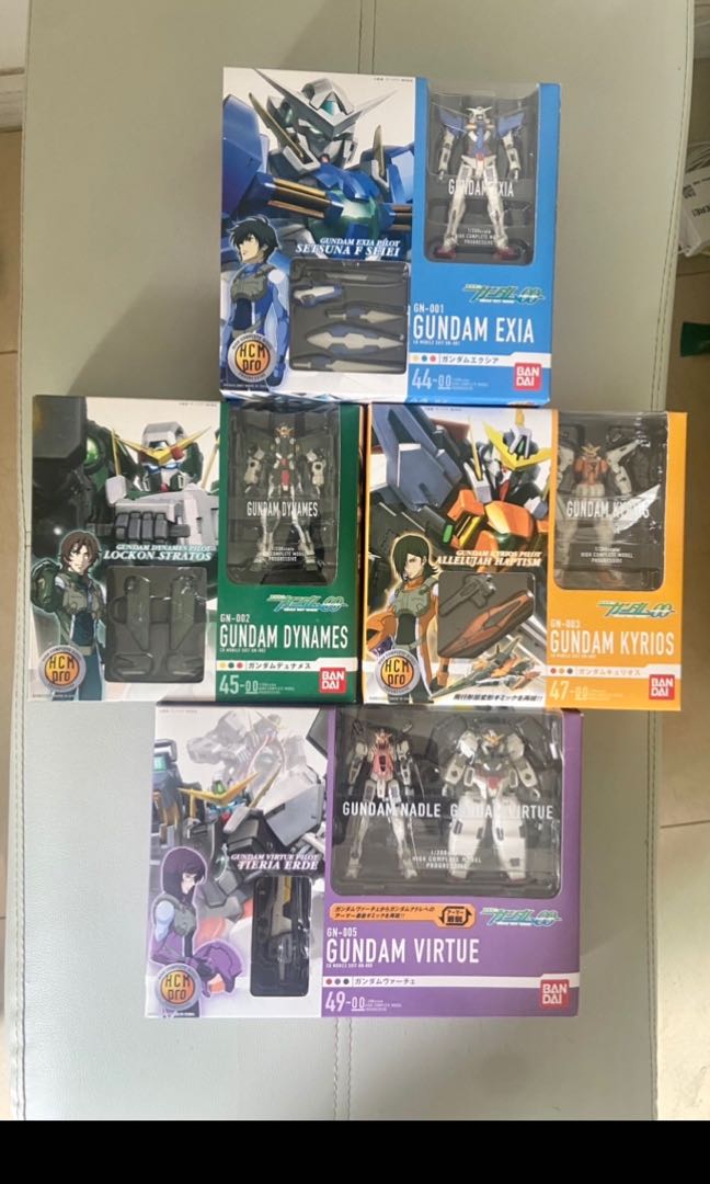 全新 exia hcmpro hg mg rg robot 魂 一套 連初回限定 能天使 德天使 metal build , 興趣及遊戲, 玩具 & 遊戲類 - Carousell