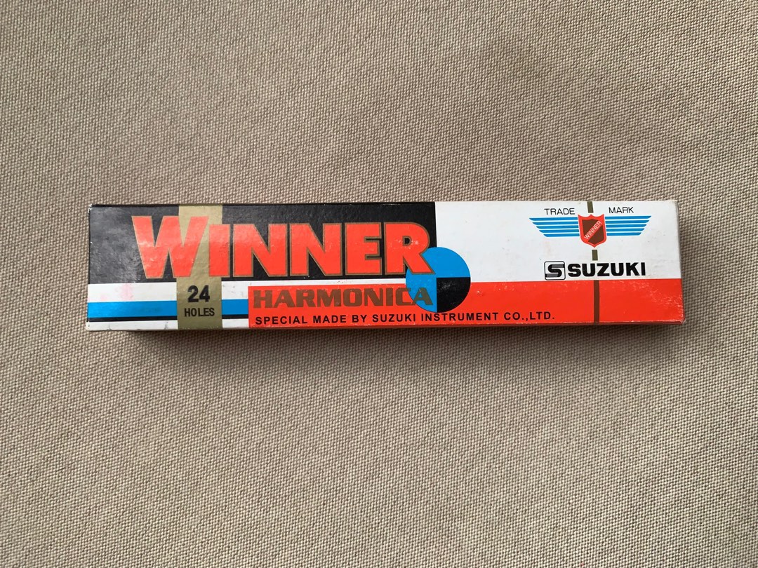 全新 SUZUKI HARMONICA WINNER 24 口琴 , 興趣及遊戲, 音樂樂器 & 配件, 樂器 - Carousell