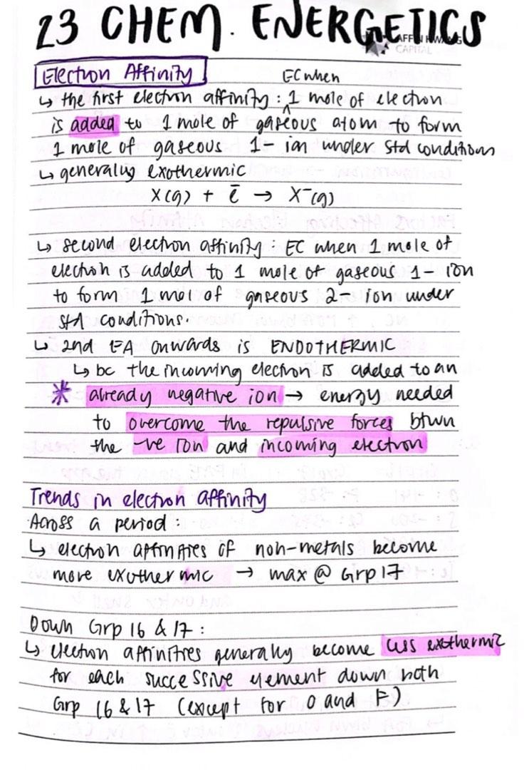 a2 a level chemistry (9701) notes 2022-2024 syllabus - from a straight ...
