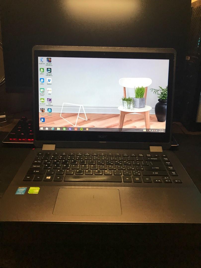ACER ASPIRE R3 471TG TOUCHSCREEN INTEL i5 5Th Gen WITH NVIDIA 820m ...