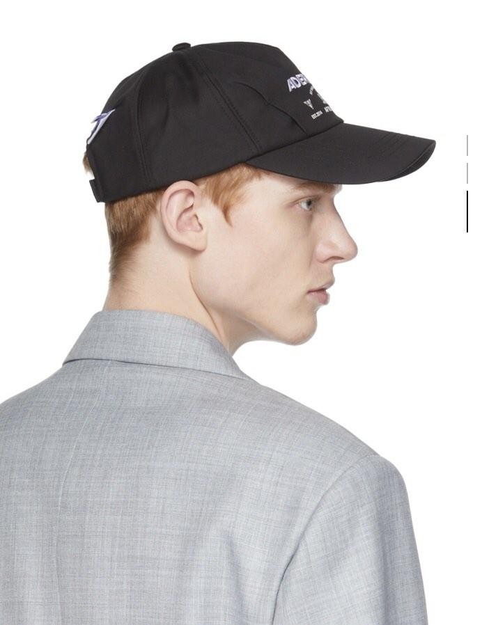 ADER ERROR Black Goya Cap, Men's Fashion, Watches & Accessories, Caps & Hats on Carousell