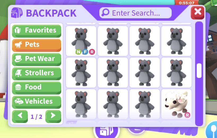 Adopt me clearance - high tier pets available (pt-1), Video Gaming ...
