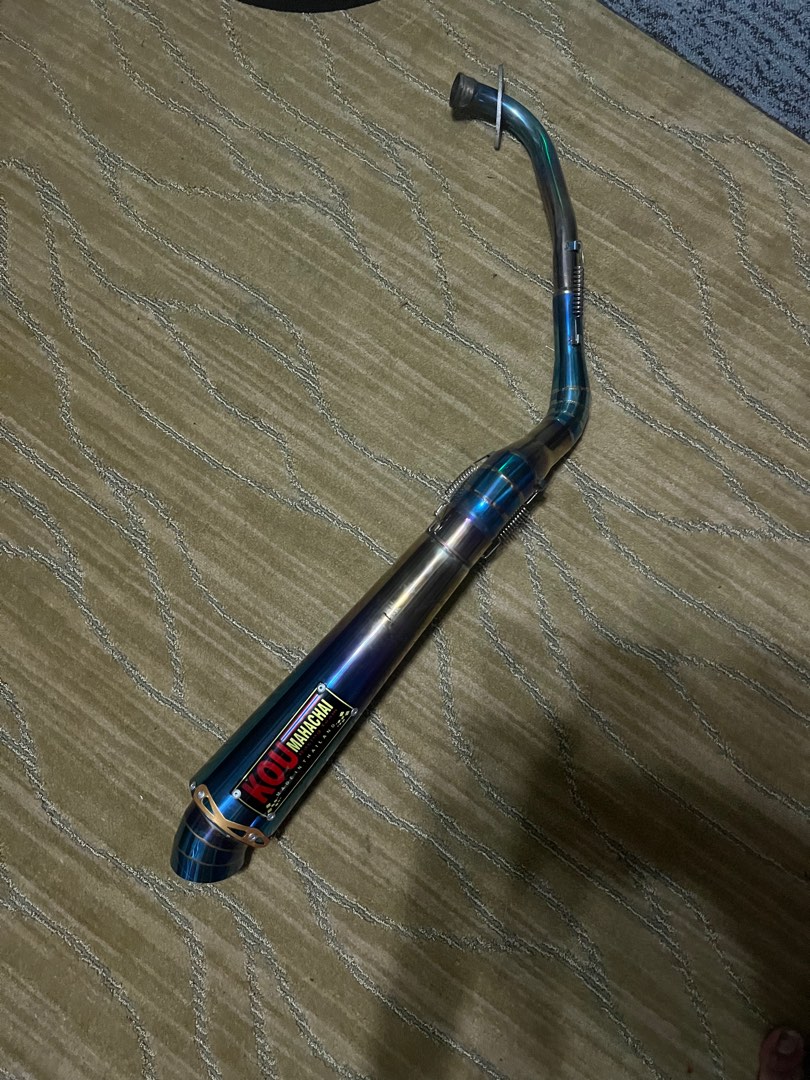 Aerox Exhaust Pipe, Motorcycles, Motorcycle Accessories on Carousell