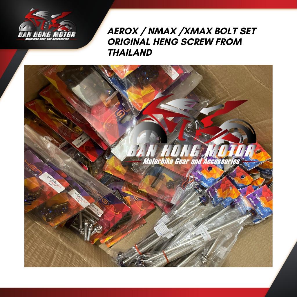 AEROX NMAX XMAX Screw PREMIUM Bolt Screw Set HENG SCREW ORIGINAL FROM ...