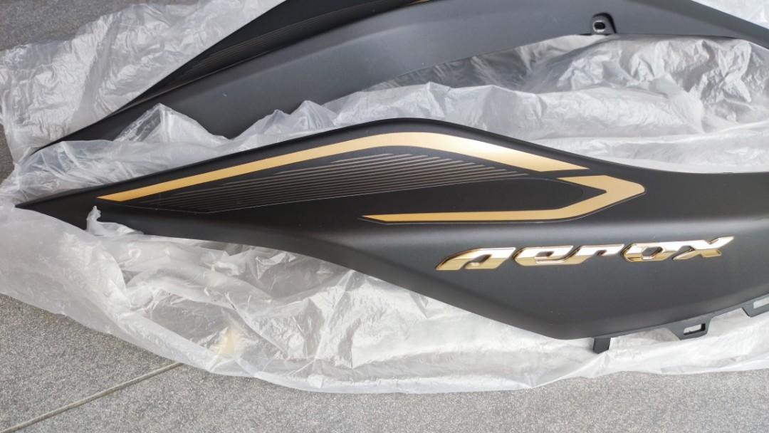 Aerox v1 side panels, Motorcycles, Motorcycle Accessories on Carousell