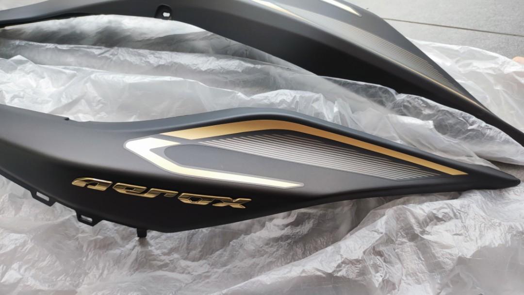 Aerox v1 side panels, Motorcycles, Motorcycle Accessories on Carousell