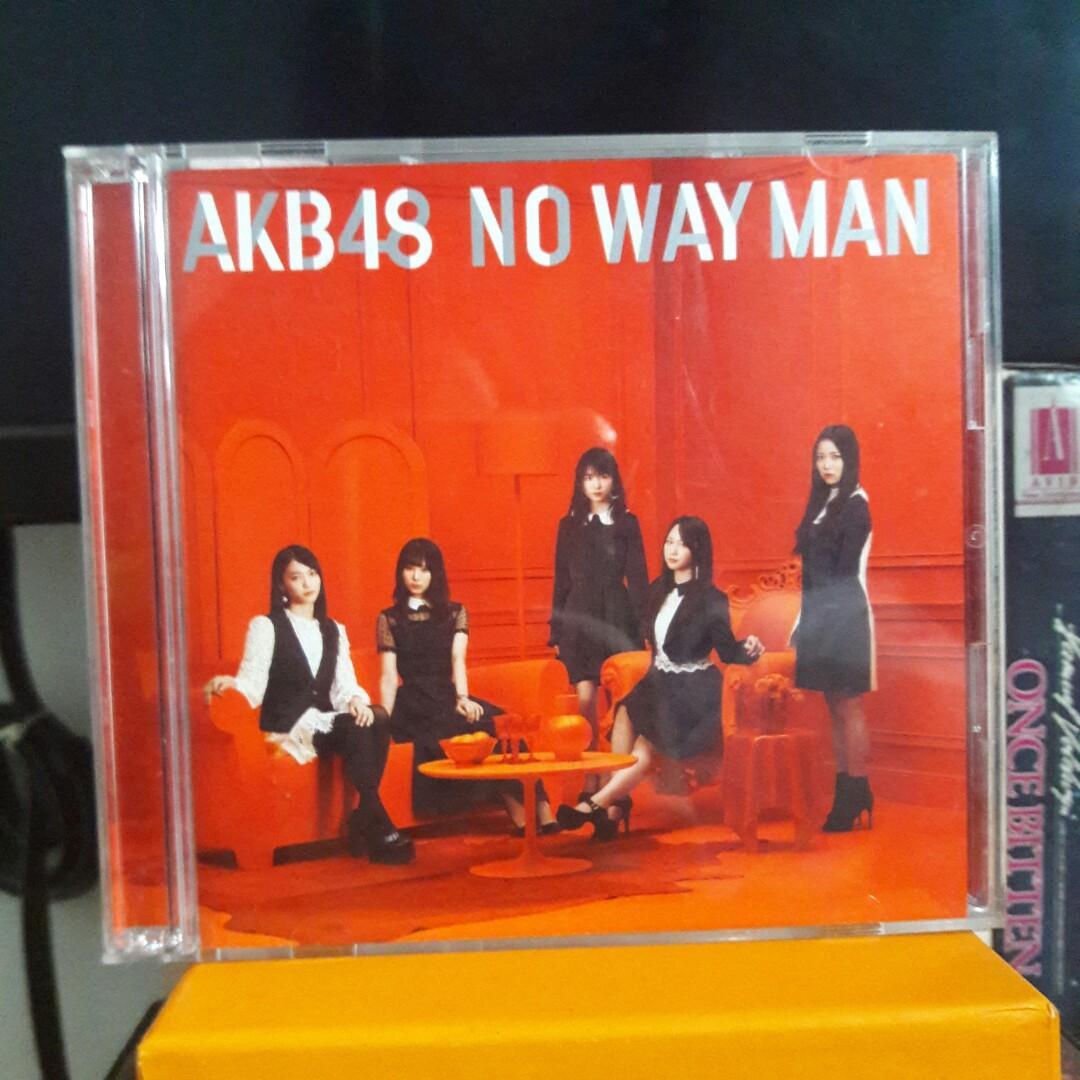 AKB48 NO WAY MAN CD, Hobbies & Toys, Music & Media, CDs & DVDs on Carousell