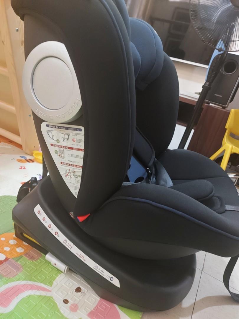 Akeeva ROTA 360 Isofix Car Seat- BlUE, Babies & Kids, Going Out, Car Seats on Carousell