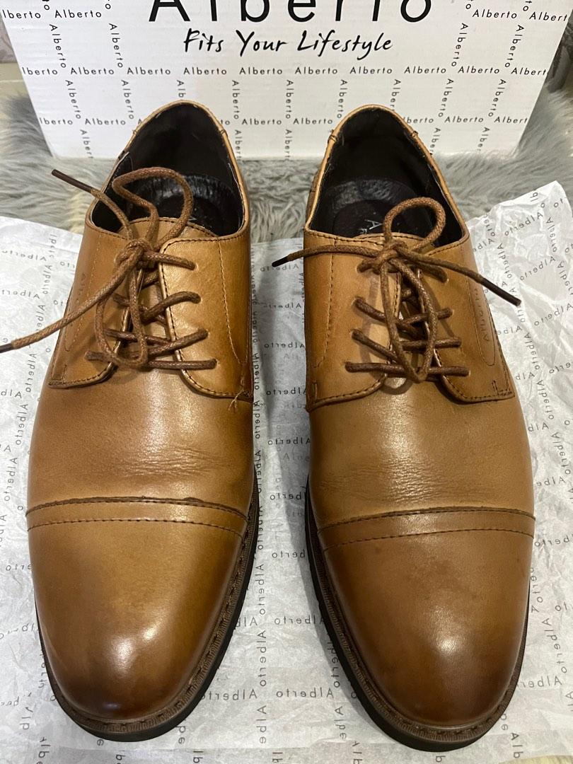 Alberto Leather Shoes for Men, Men's Fashion, Footwear, Dress Shoes on ...