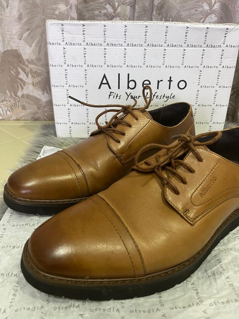 Alberto Leather Shoes for Men, Men's Fashion, Footwear, Dress Shoes on ...