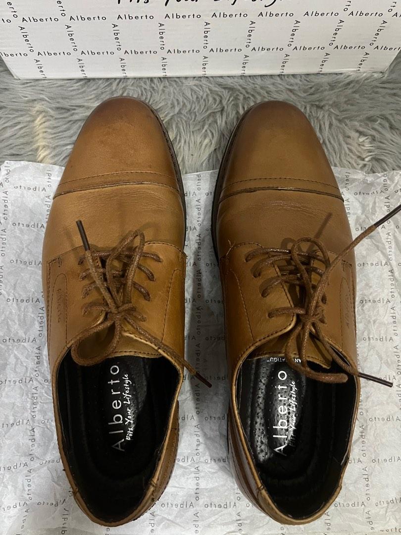 Alberto Leather Shoes for Men, Men's Fashion, Footwear, Dress Shoes on ...