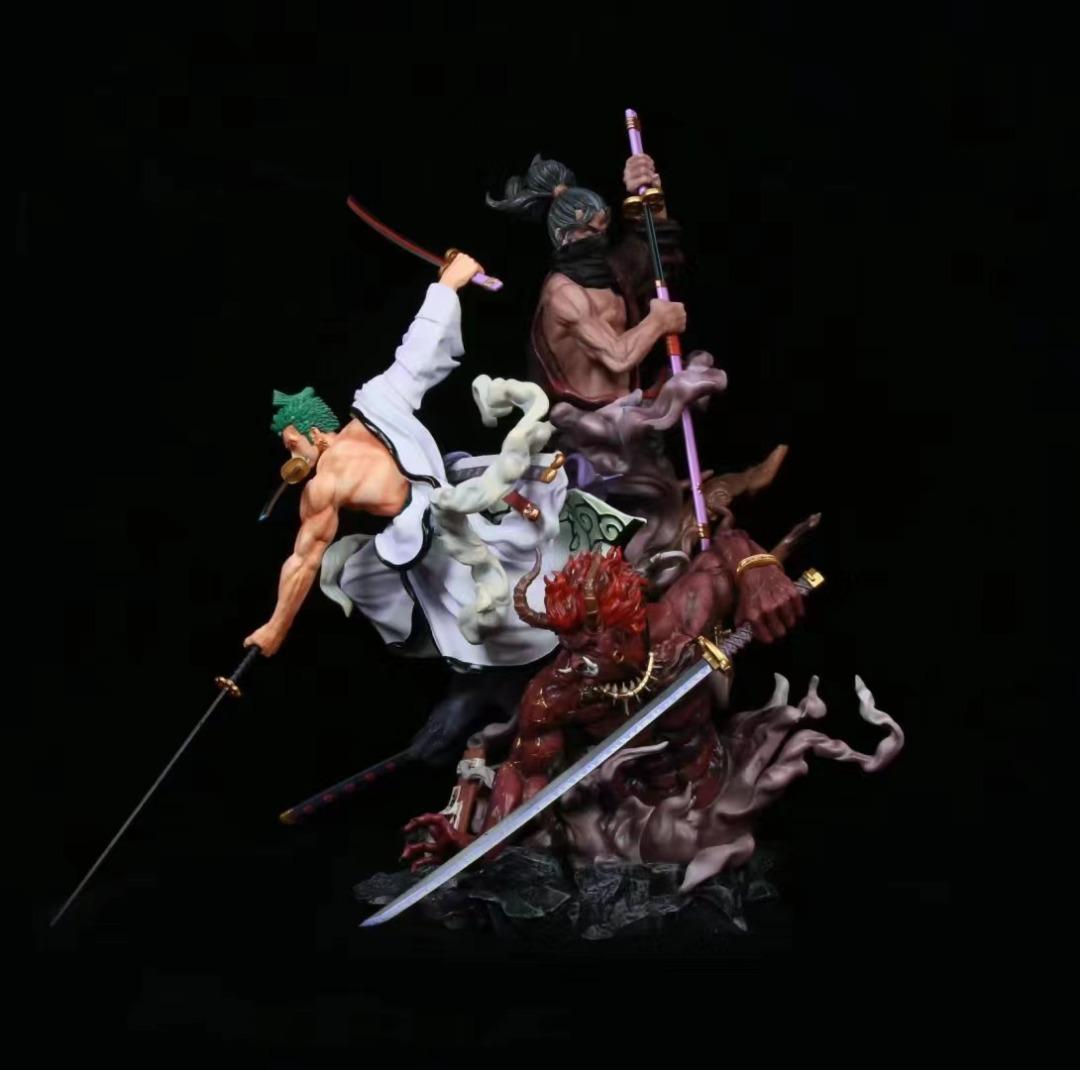 Anime One piece Roronoa Zoro action figure luffy figurine PVC model toy ...