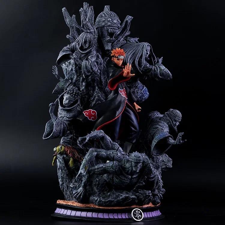 Anime Pain Yahiko Nagato action figure Akatsuki on earth Statue Scenes ...