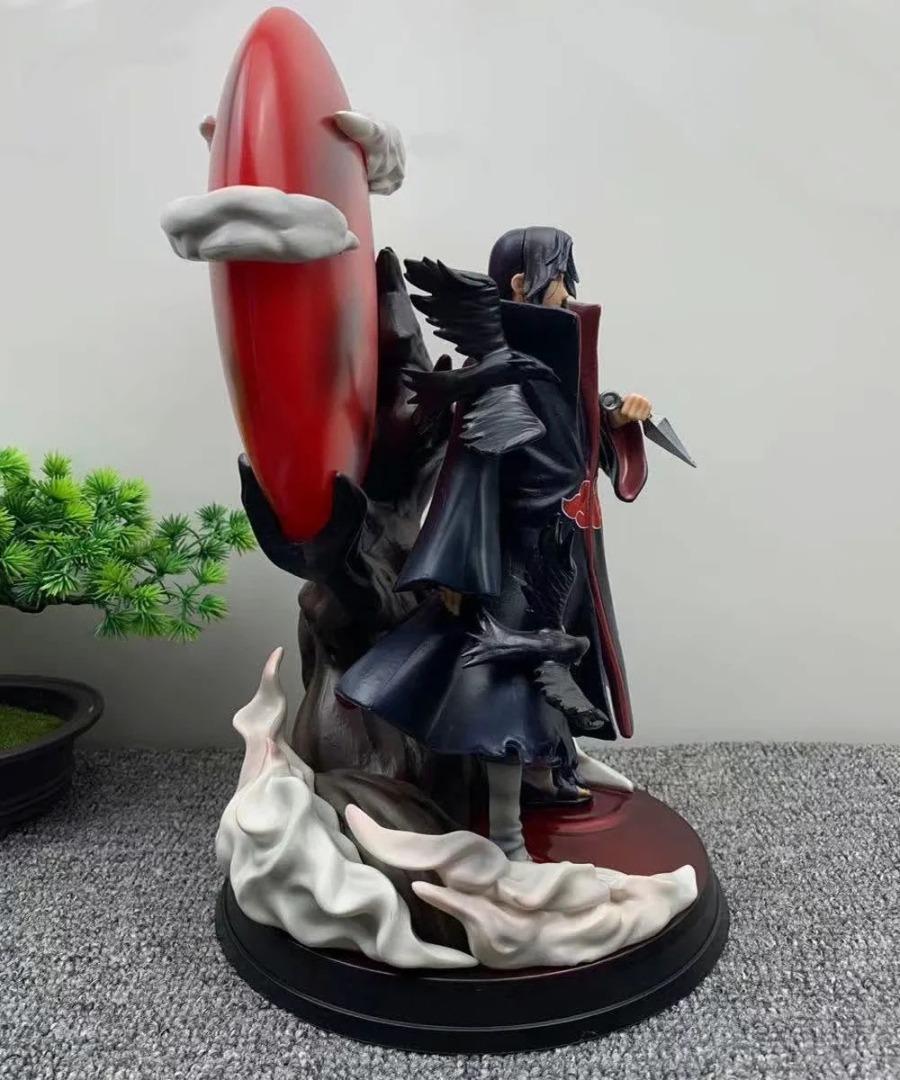 Anime Uchiha Itachi Akatsuki action figure With LED light PVC ...