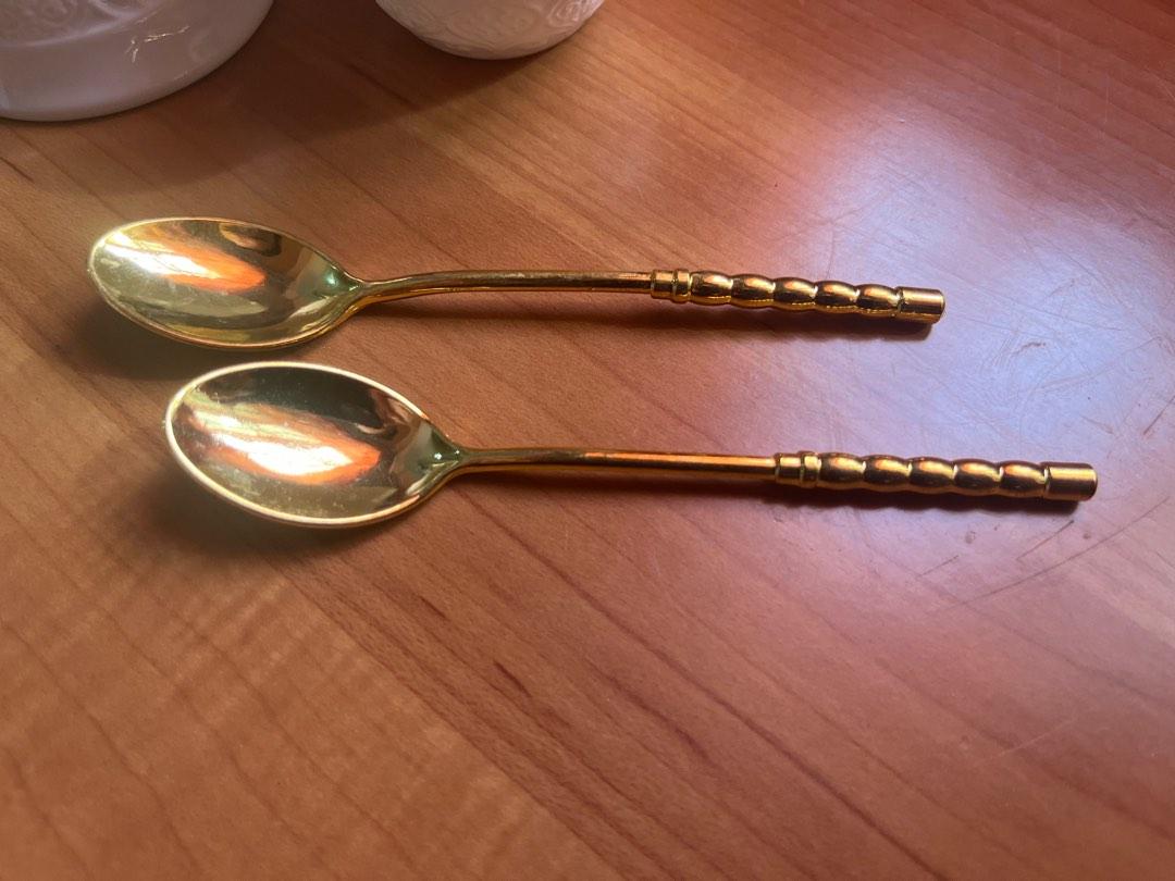 Arabic Mini Tea Cup & Teaspoon, Furniture & Home Living, Bathroom ...