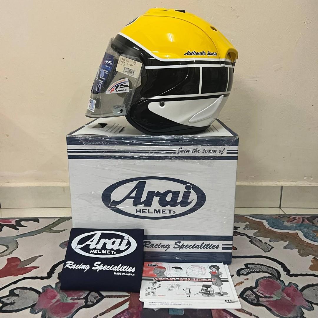 ARAI RAM 4 STROBE, Motorbikes on Carousell