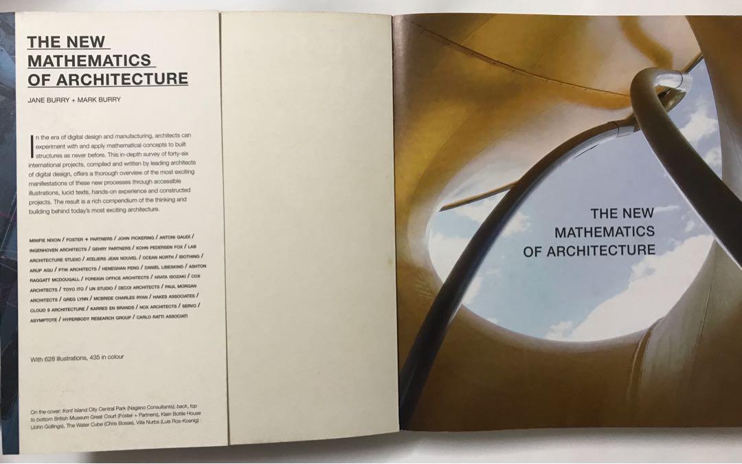 Architecture Book - The New Mathematics of Architecture, Hobbies & Toys ...