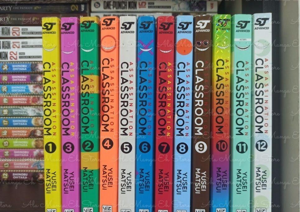Assassination Classroom Manga Set Vol 1-12 | Season 1 of the Anime (vol ...