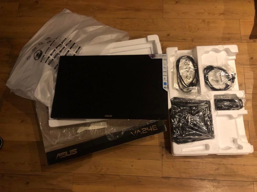 ASUS VA24E 75hz Adaptive Sync IPS Gaming Monitor (HDMI + DVI + VESA ...