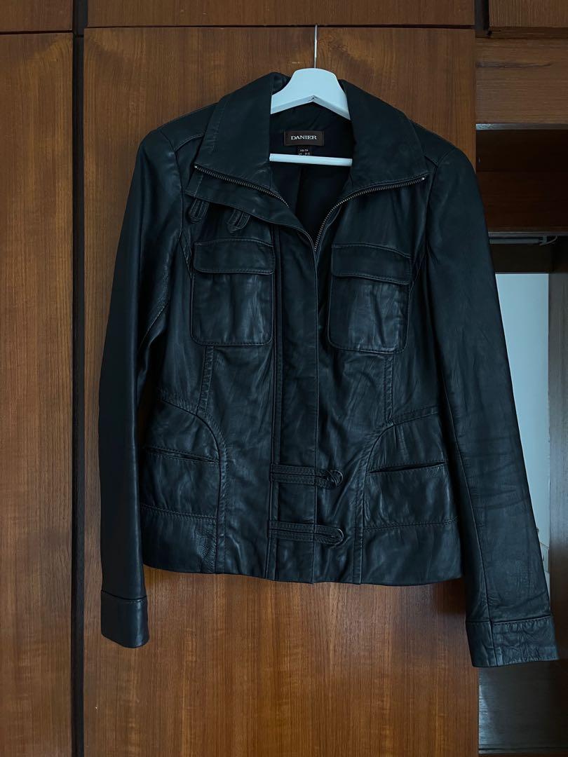 Authentic Leather Jacket, Women's Fashion, Coats, Jackets and Outerwear ...