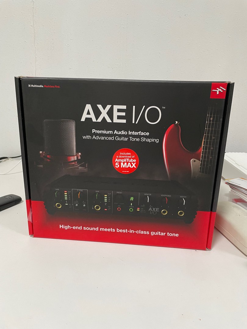 Axe I/O sound interface, Hobbies & Toys, Music & Media, Music Accessories on Carousell
