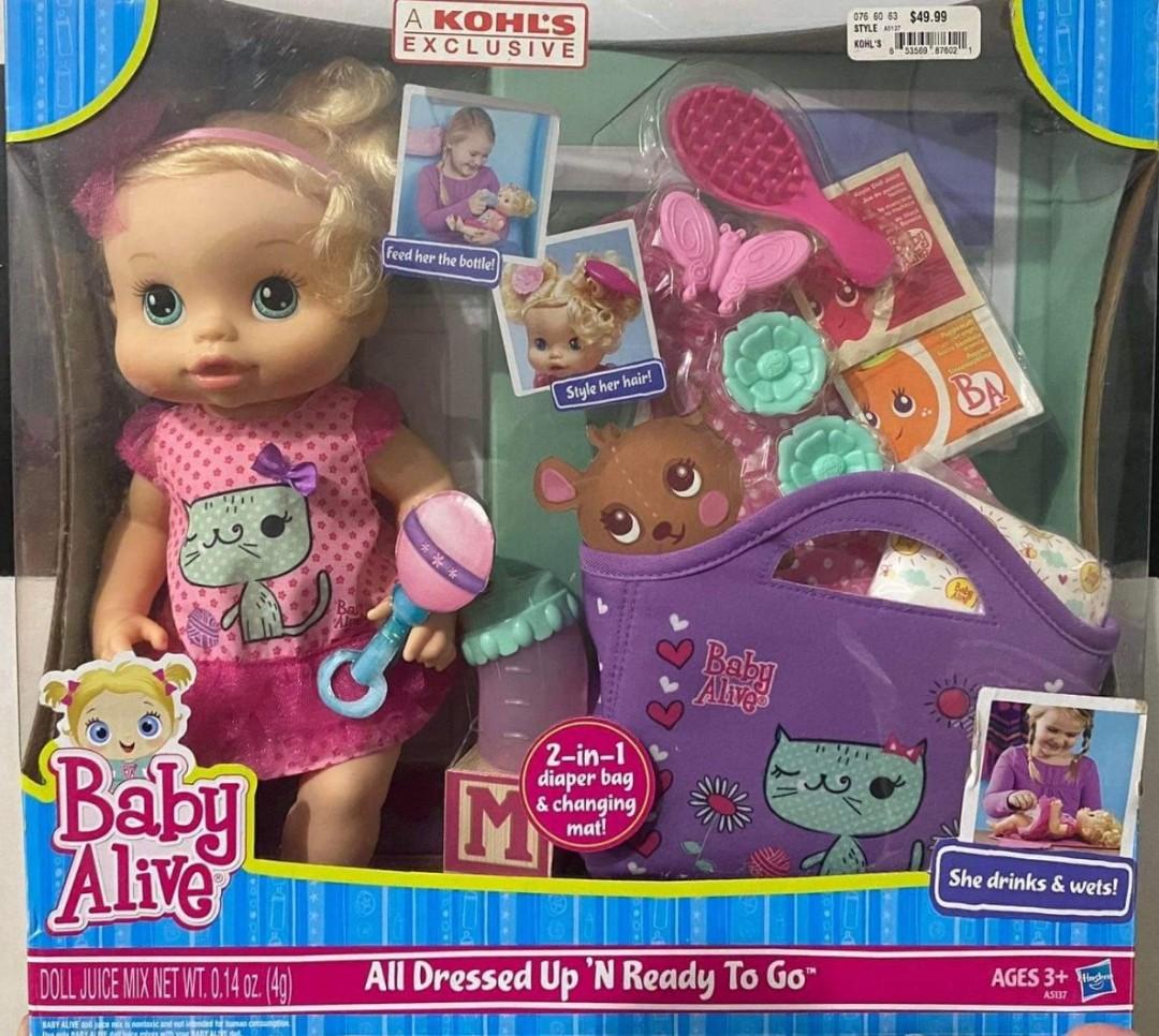 Baby Alive. All dressed up and ready to go, Hobbies & Toys, Toys ...