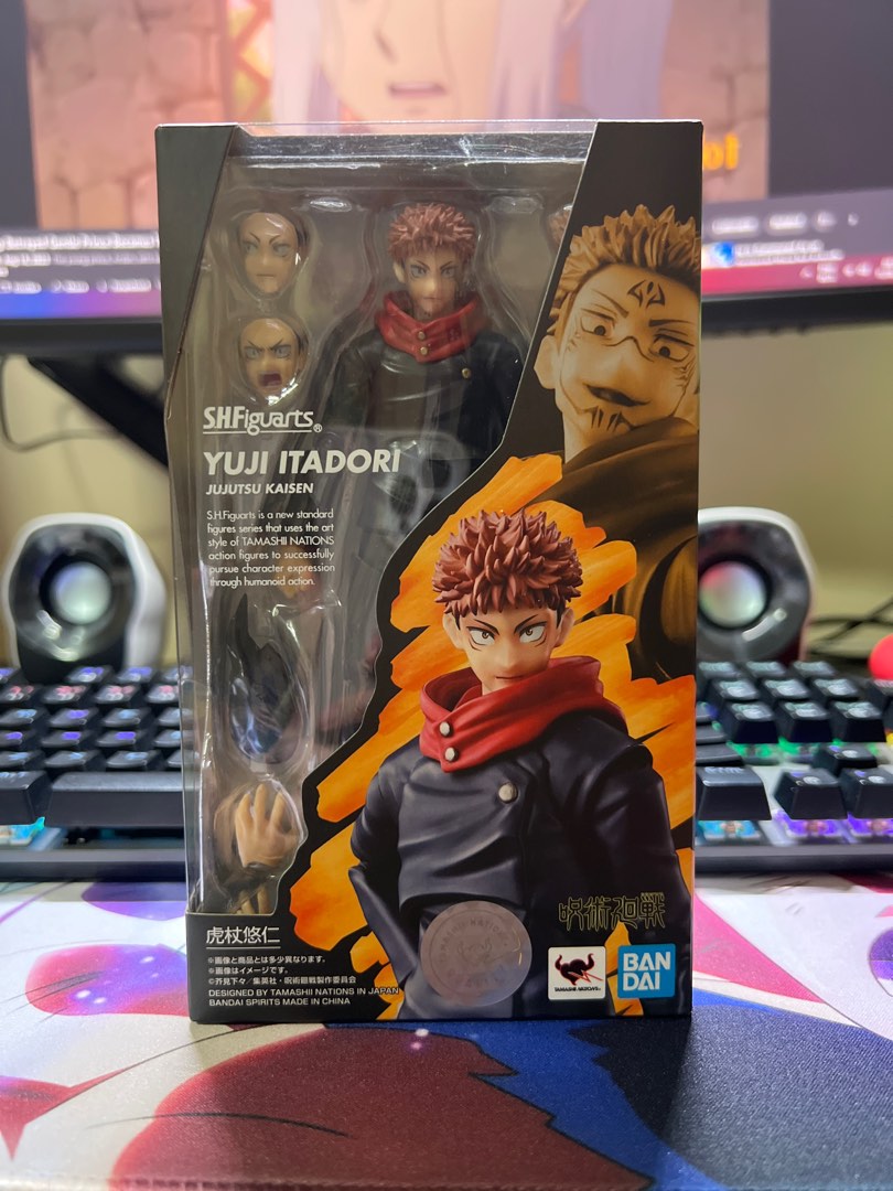 BANDAI SHF SH FIGUARTS YUJI ITADORI / SUKUNA JUJUTSU KAISEN, Hobbies ...