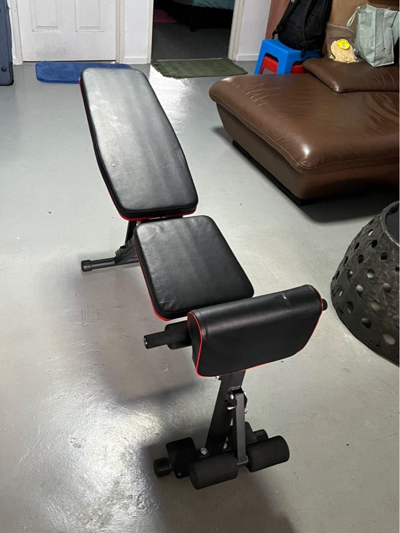 Barbell Exercise Folding Recliner Abdominal Bench Multifunctional ...