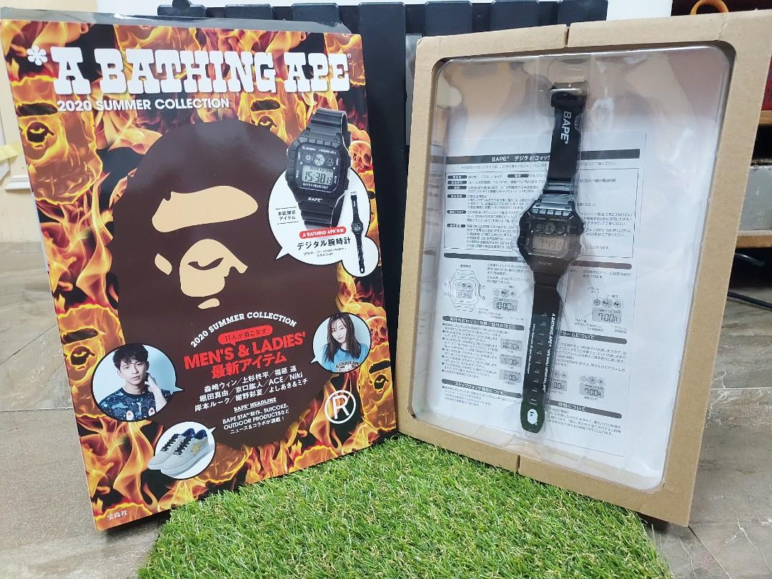 Bathing Ape Watch (New Old Stock), Men's Fashion, Watches & Accessories ...