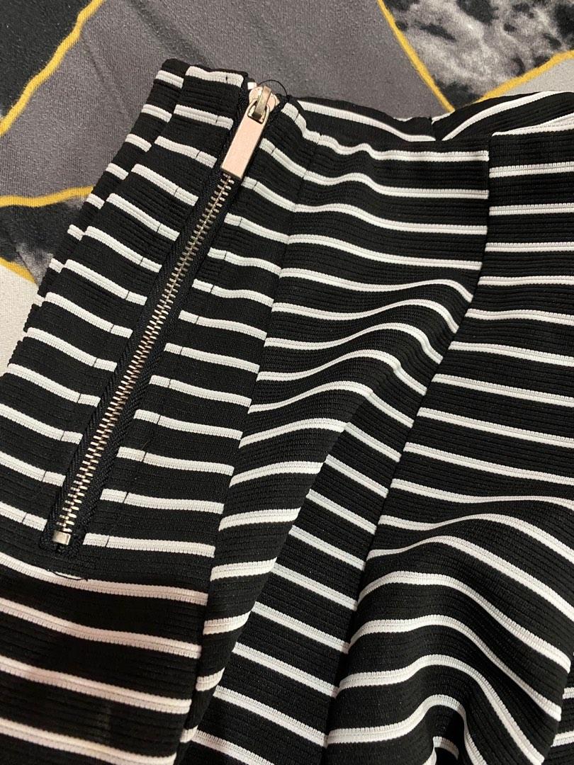 Bench Striped Mini Skirt, Women's Fashion, Bottoms, Skirts on Carousell