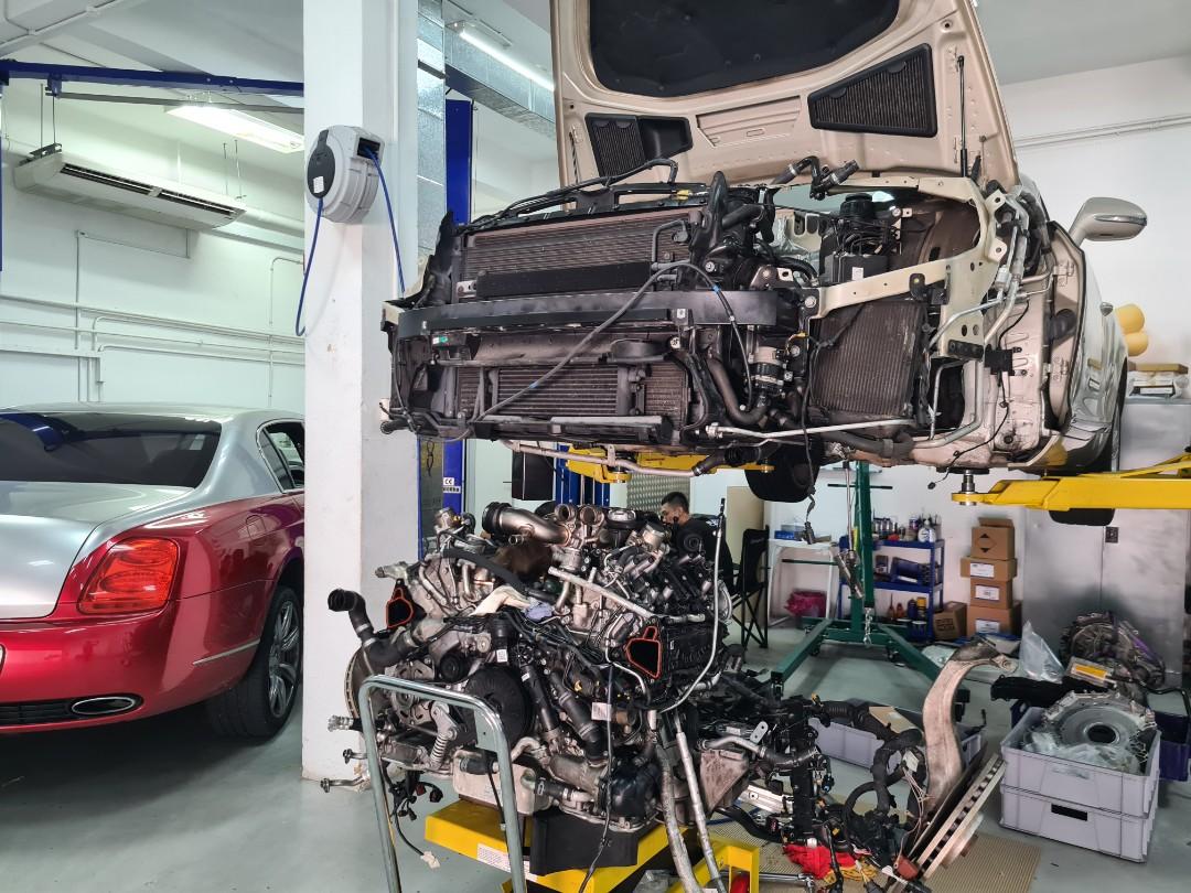 Bentley Major Repair Bentley Air suspension Bentley Air absorber ...