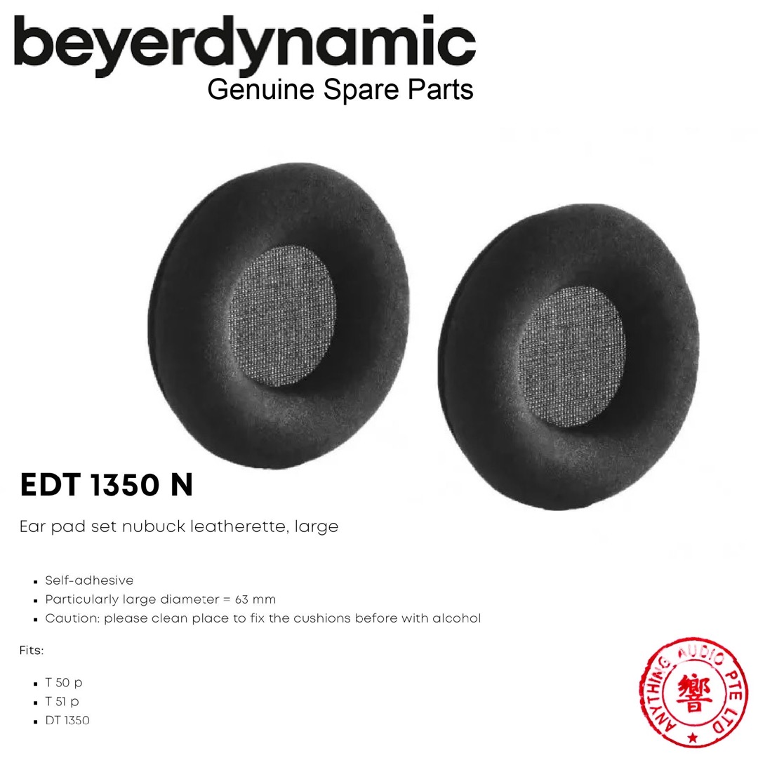 Beyerdynamic EDT 1350 N earpad set, Audio, Headphones & Headsets on ...