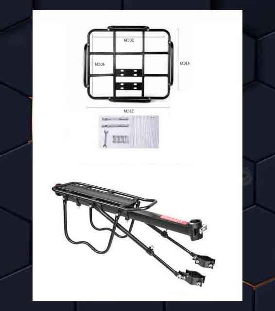 Bicycle/Motorcycle Metal Rack Base Plate Fixie foldable mountain bike ...