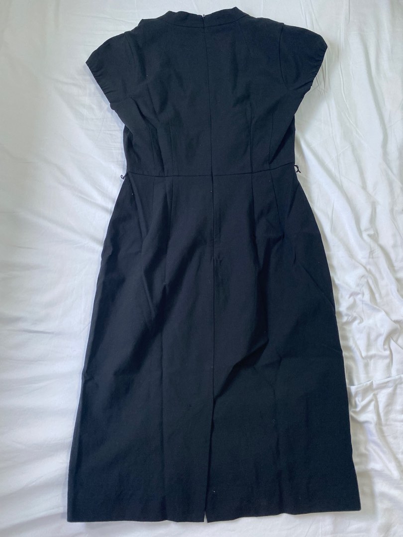 Black dress for office, Women's Fashion, Dresses & Sets, Dresses on ...