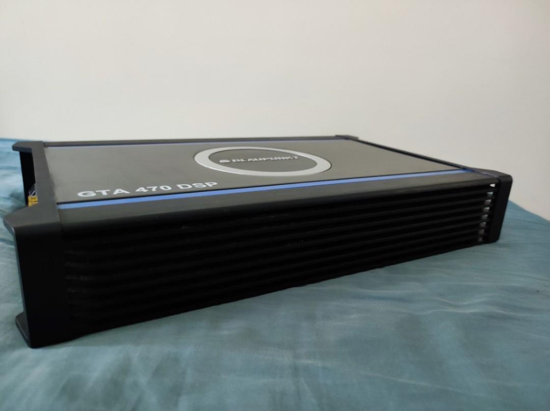 Blaupunkt GTA 470 amplifier 70W Class AB, Auto Accessories on Carousell