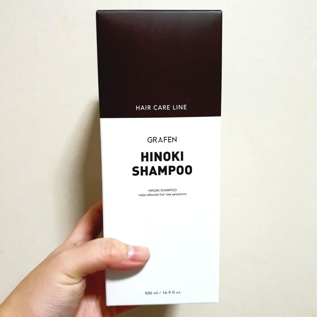Brand New Grafen Hinoki Shampoo 500ml, Beauty & Personal Care, Hair on ...