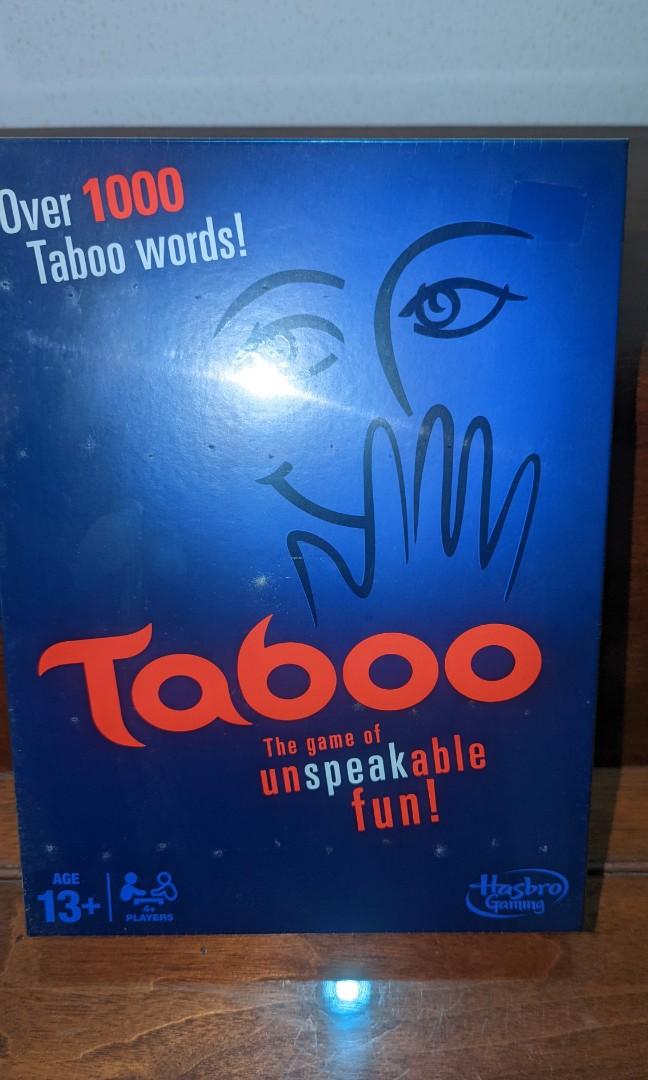 Brand new taboo game, Hobbies & Toys, Toys & Games on Carousell