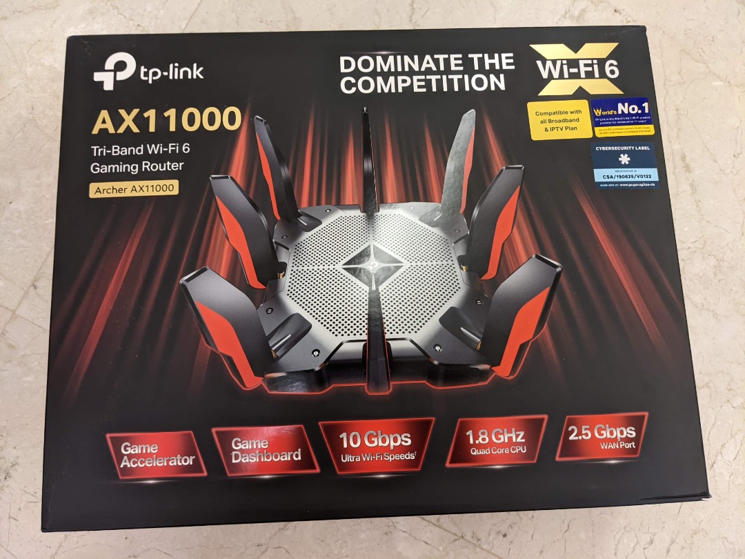 *BRAND NEW* TP-Link AX11000 Next-Gen Tri-Band Gaming Router, Computers ...