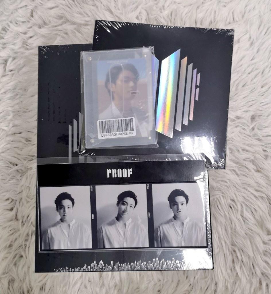 BTS PROOF ALBUM SET w/ TAEKOOK POB, Hobbies & Toys, Memorabilia ...