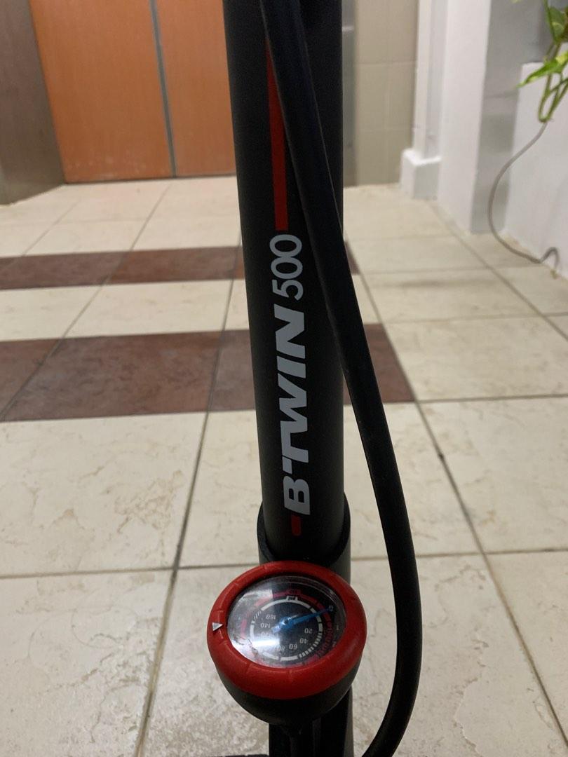 BTwin 500 Bicycle Pump, Sports Equipment, Bicycles & Parts, Parts ...