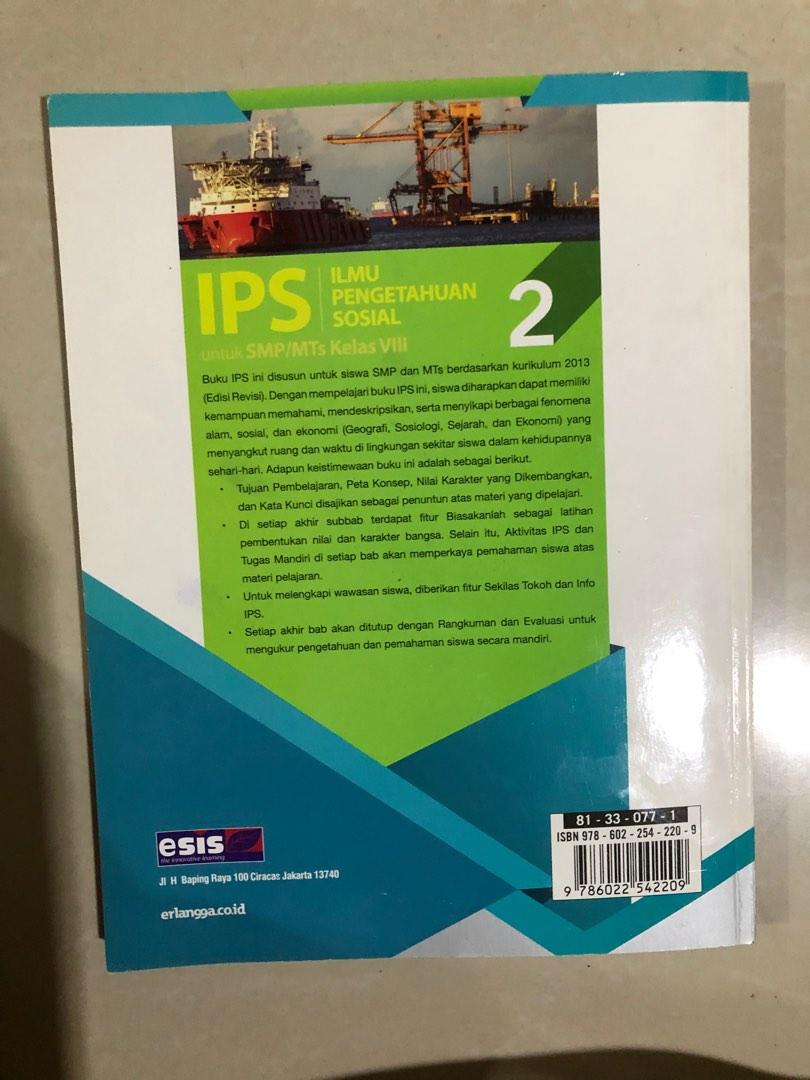 Buku ips smp 8, Buku & Alat Tulis, Buku di Carousell