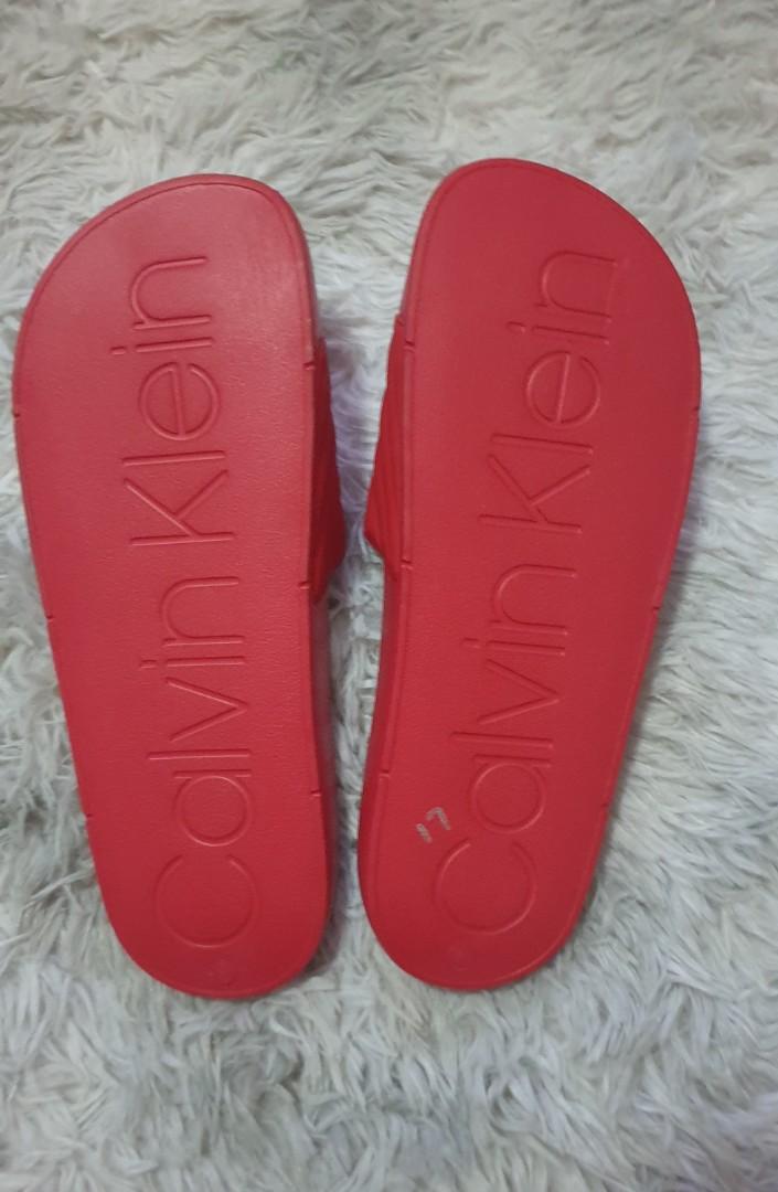 Calvin Klein Slides (womens 8), Women's Fashion, Footwear, Slippers and ...