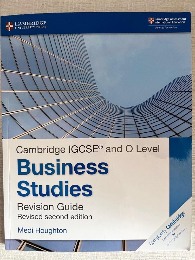 Cambridge IGCSE and O level Business studies Revision Guide, Hobbies & Toys, Books & Magazines ...
