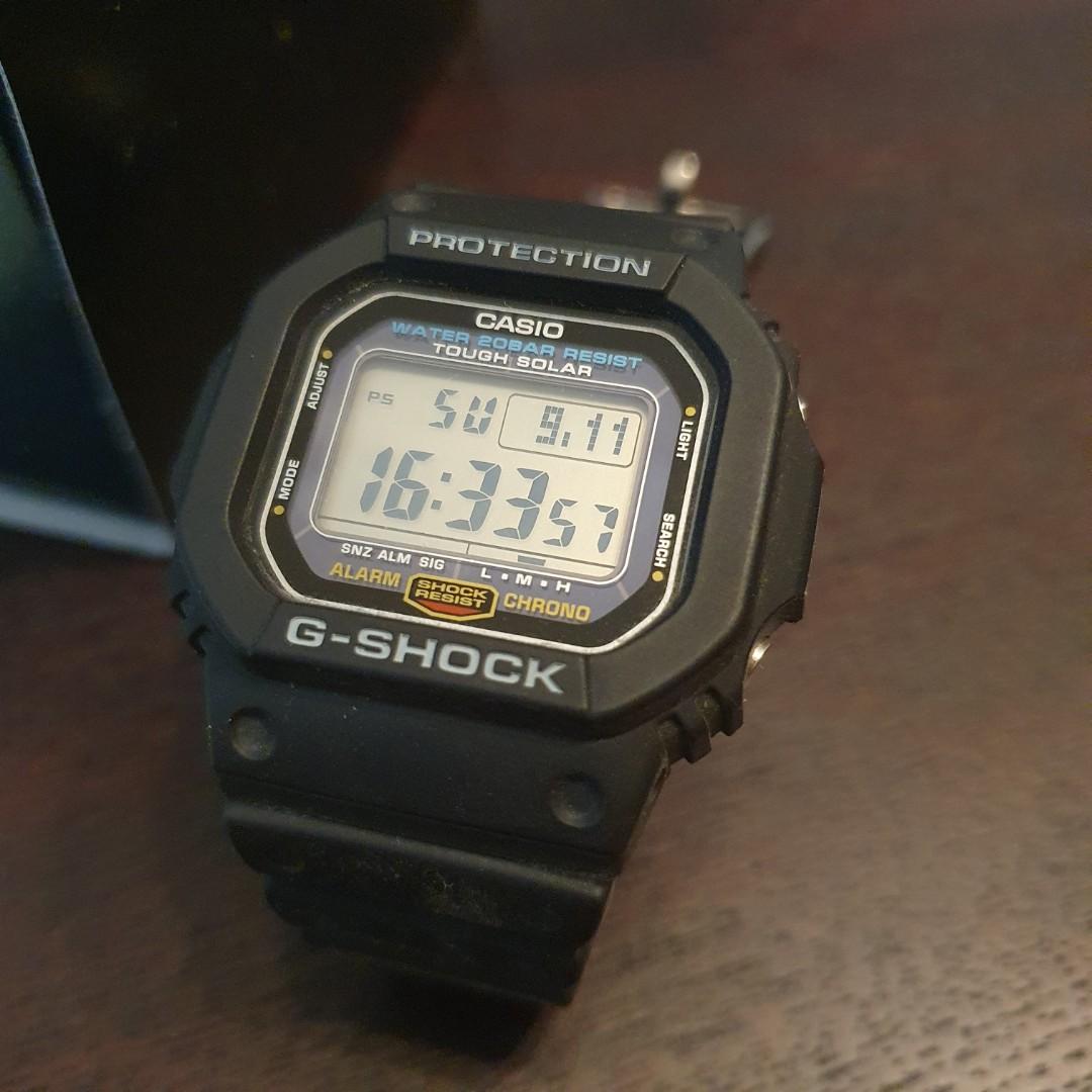 Casio G-shock G-5600E-1DR, Men's Fashion, Watches & Accessories, Watches on Carousell