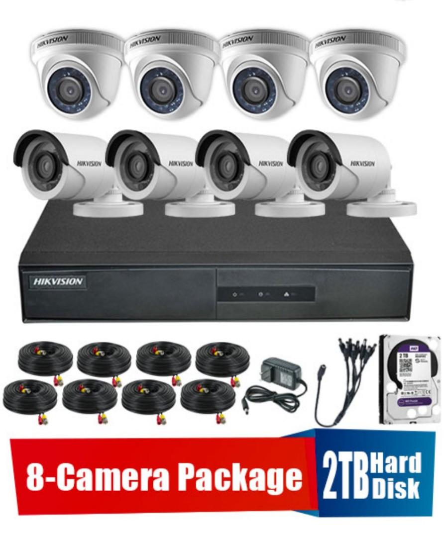 CCTV Hik vision 8channel, Computers & Tech, Office & Business ...