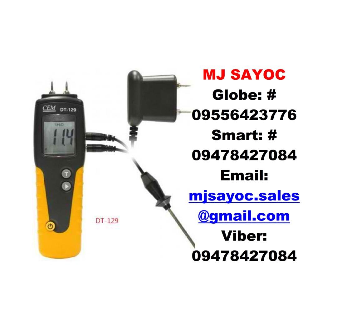 CEM WOOD MOISTURE METER ( MODEL DT-129 ), Commercial & Industrial ...