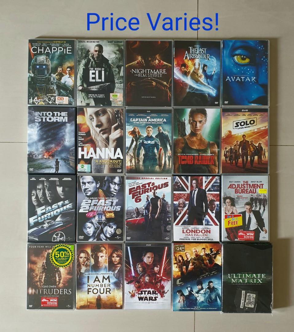 Chappie, Book Of Eli,Nightmare On Elm Street,Last Airbender,Avatar,Into ...